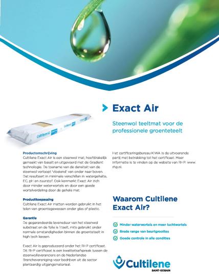 Exact Air PMDS-Brochure | Cultilene